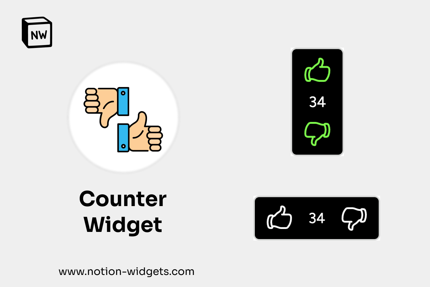 Configure Counter Widget | widgetly