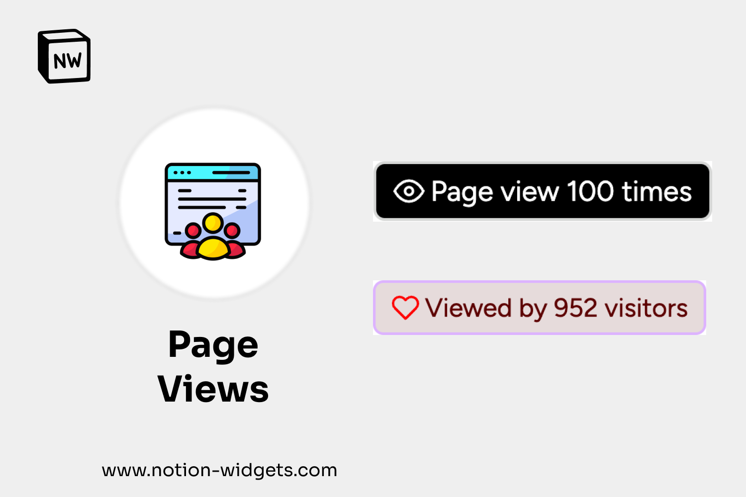 Page View Widget: Track Impressions Effortlessly